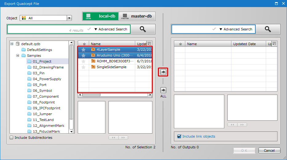 Quadcept - Exporting Quadcept File